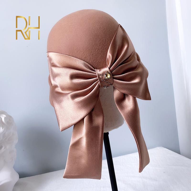 Herbst Winter Frauen Hüte Wolle Vintage Frauen Mäd... – Vicedeal