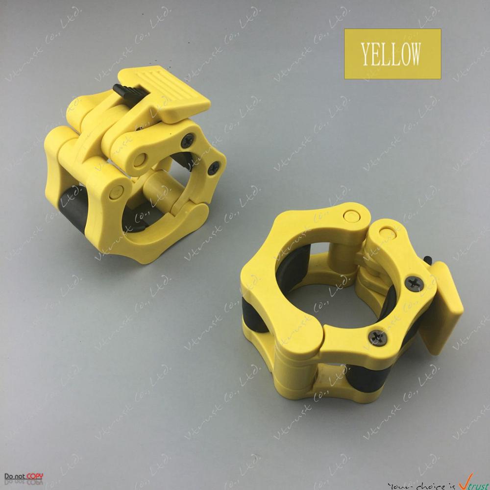 Metal 50mm / 2" Lock Jaw collars standard barbell ... – Grandado