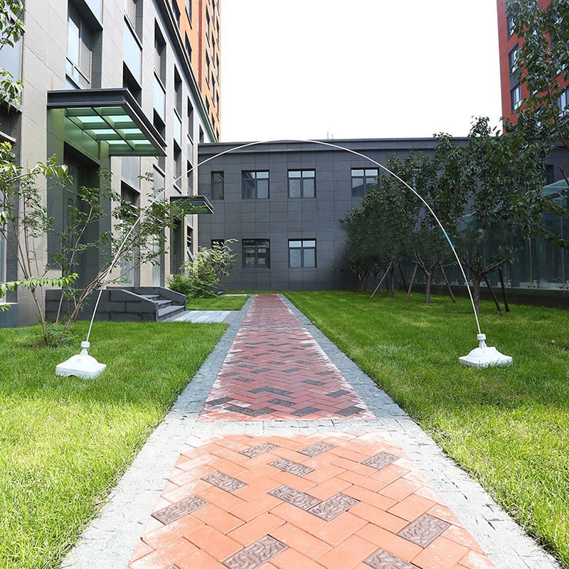 1 Set Balloon Column Arch Base Upright Pole Displa... – Vicedeal