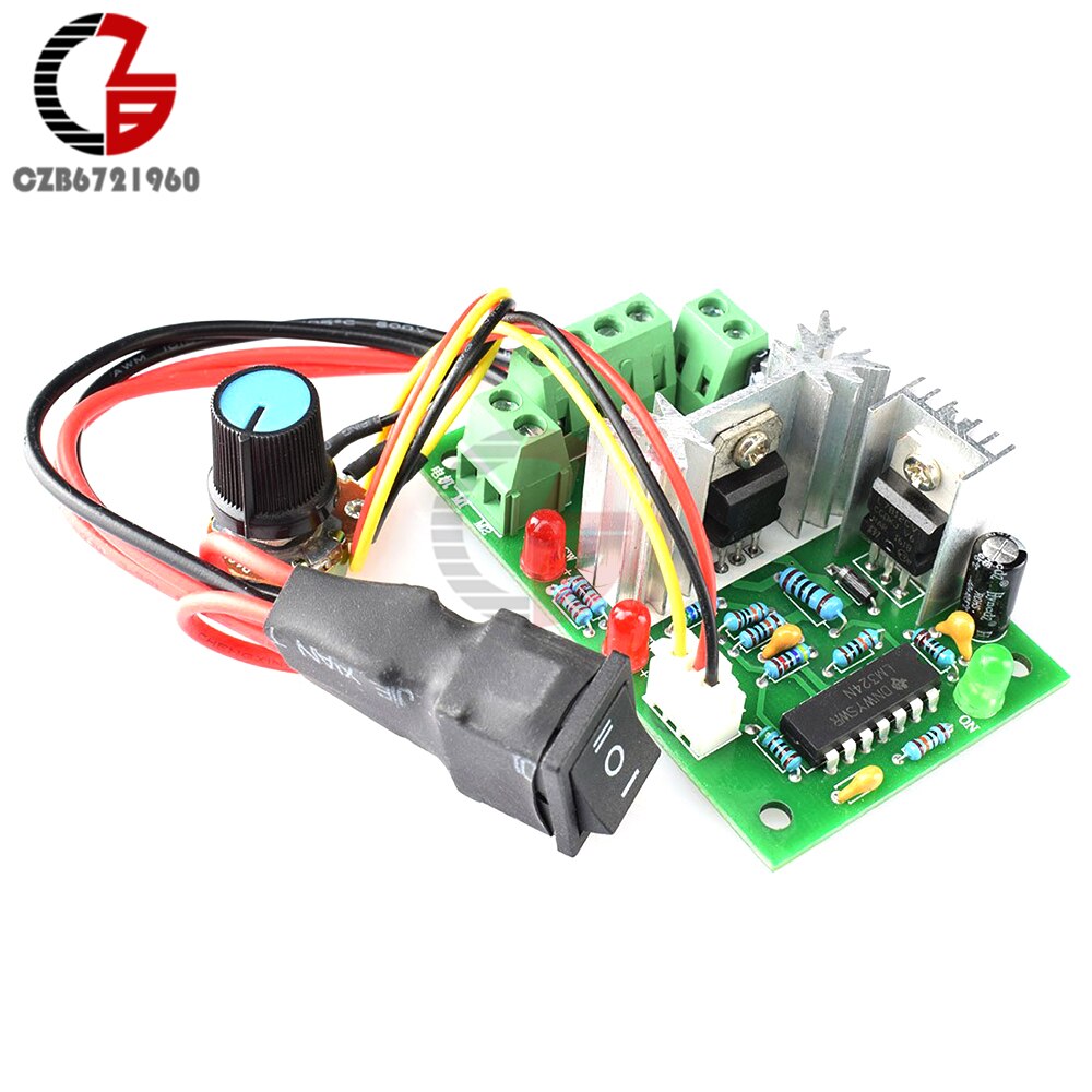 DC 10V-40V Voltage Regulator 5A 150W Motor Speed C... – Grandado