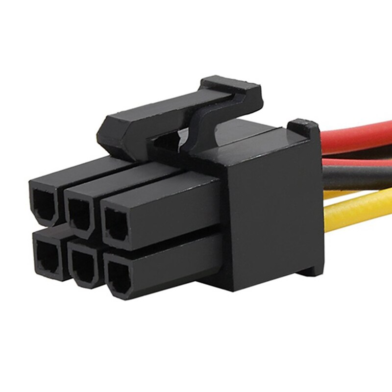 10PCS Molex 4 Pin to PCI-E PCI Express 6 Pin Power... – Grandado