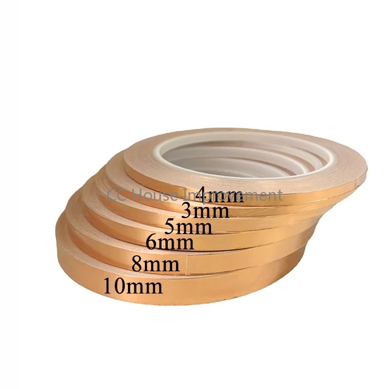 10M 25M Koperfolie Tape Enkelzijdig Geleidende Afs... – Vicedeal