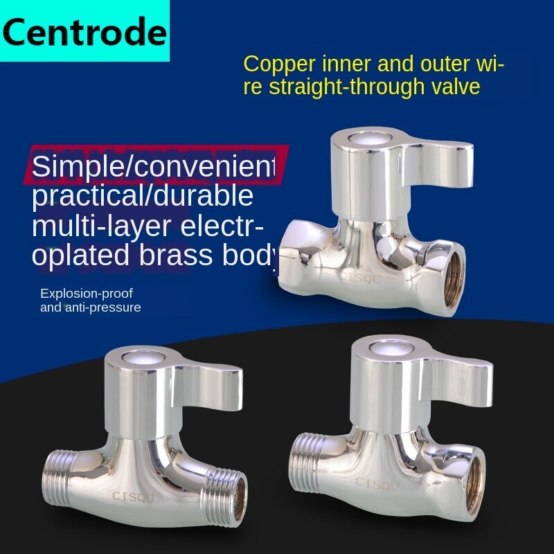 1/2IN Thread inner and outer wire straight valve b... – Grandado