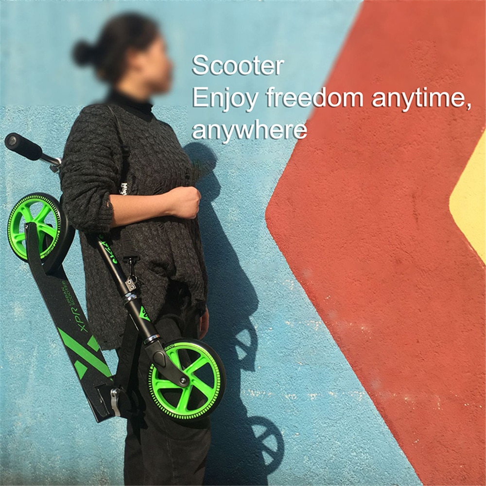 Two wheels Folding Kick Scooter Adults Kids Portab... – Vicedeal