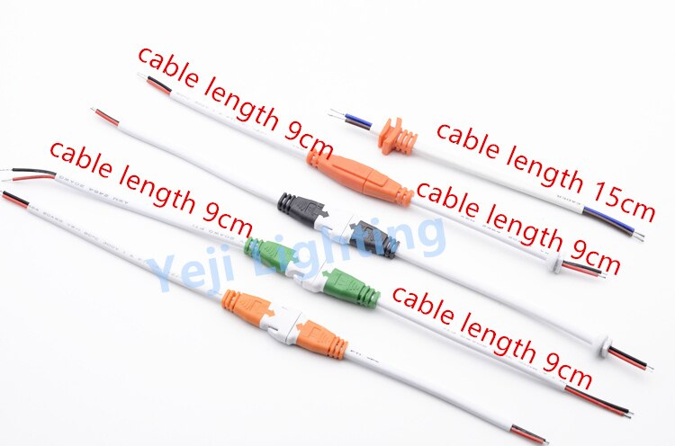 DC docking male and female cable Self-locking LED ... – Grandado