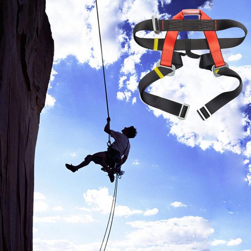 Outdoor Climbing Safety Belt Half Body Protecting ... – Grandado