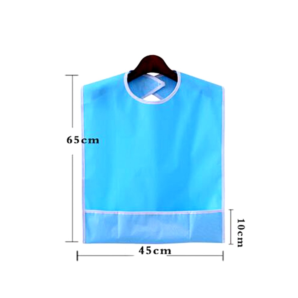 Large Waterproof Adult Mealtime Bib Protector Disa... – Grandado