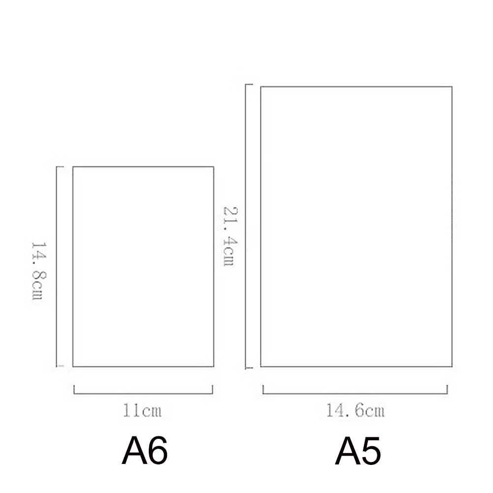 A5/A6 Spiral Book Coil To Do Notebook Blank Grid L... – Vicedeal