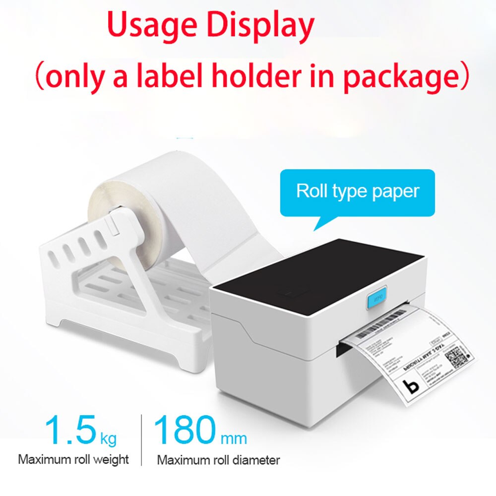 HBAPOS Thermal Label Holder for Rolls and Fanfold ... – Grandado