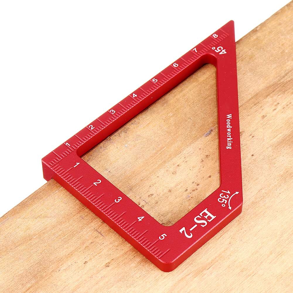 Aluminum Alloy 45 90 Degree Marking Angle Ruler wi... – Grandado