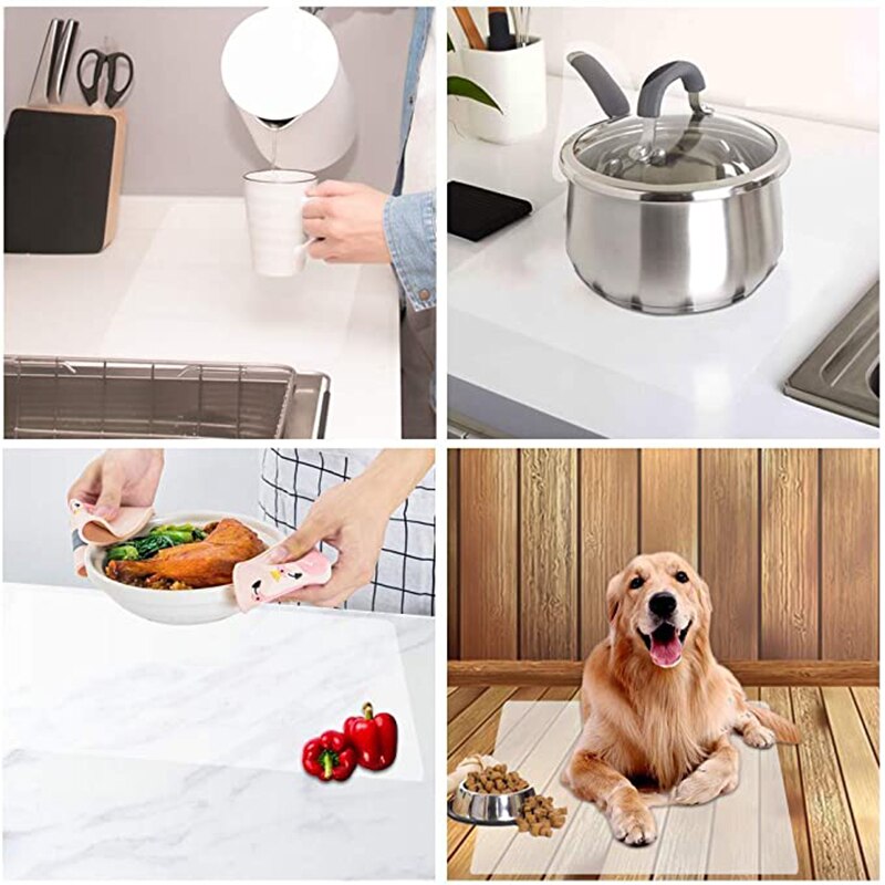 40*60cm Kitchen Silicone Table Cover Protector Des... – Vicedeal