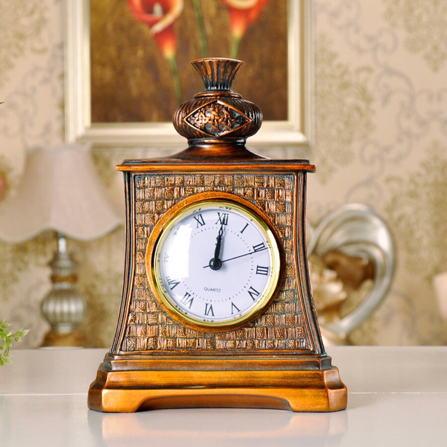 Retro Table Clock Home Decoration Living Room Vint... – Vicedeal