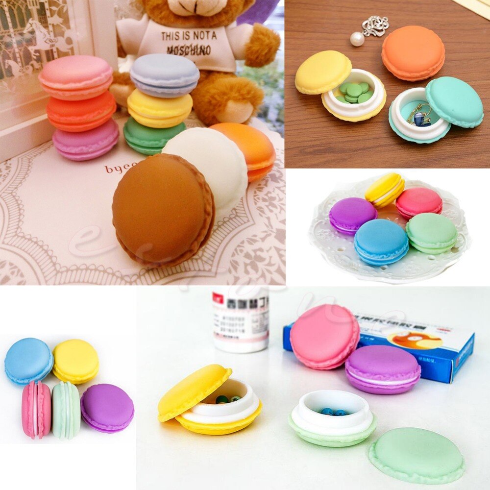 Lovely Macaron Cake Shape Ring Necklace Earrings J... – Vicedeal