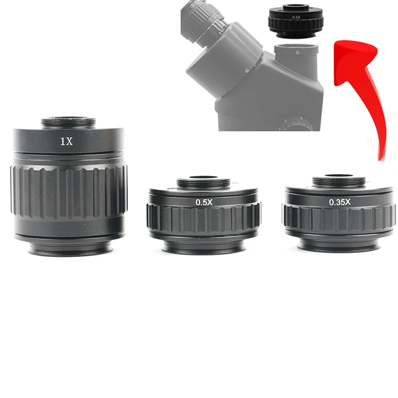 C Mount Adapters Lens 0.35X 0.5X 1X CTV For Trinoc... – Grandado
