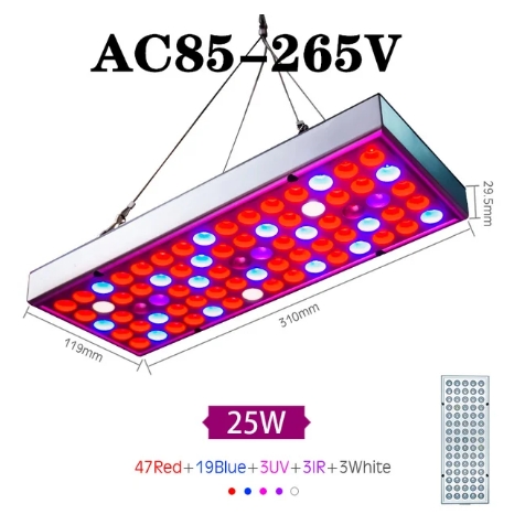 LED Grow Panel Light Full Spectrum Plant Growing L... – Grandado