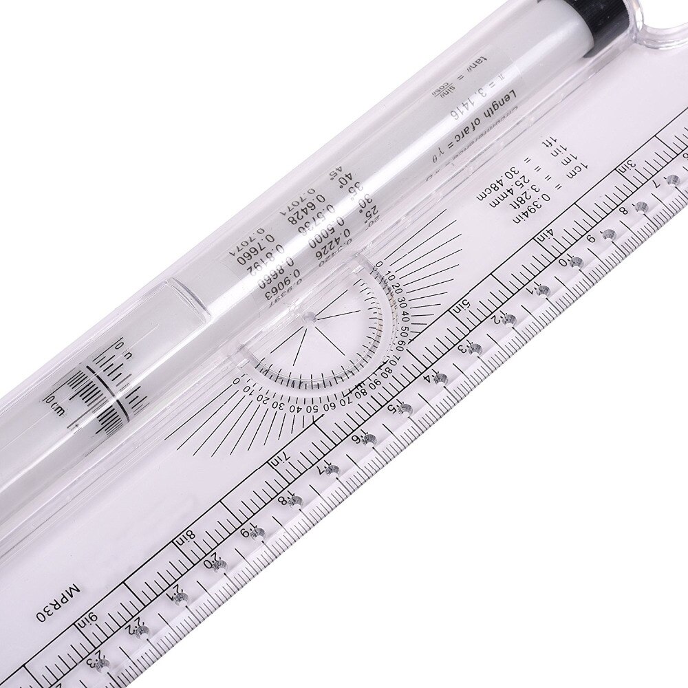 Regla multiusos de 30 CM/11,75 pulgadas, regla par... – Grandado