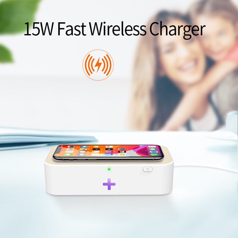 15W Fast Wireless Charger UV Sterilizer Box & Phot... – Grandado
