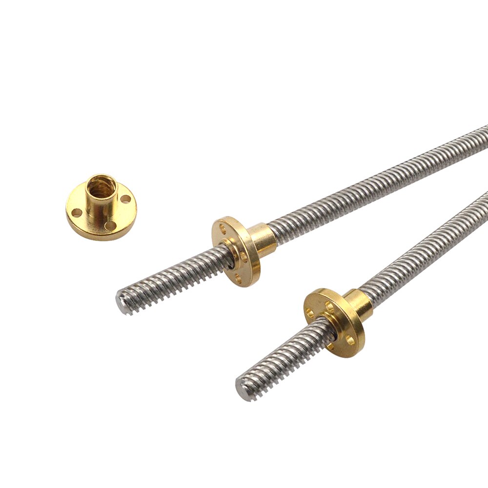 T8 Lead Screw 100mm 150mm 200mm 250mm 300mm 330mm ... – Grandado
