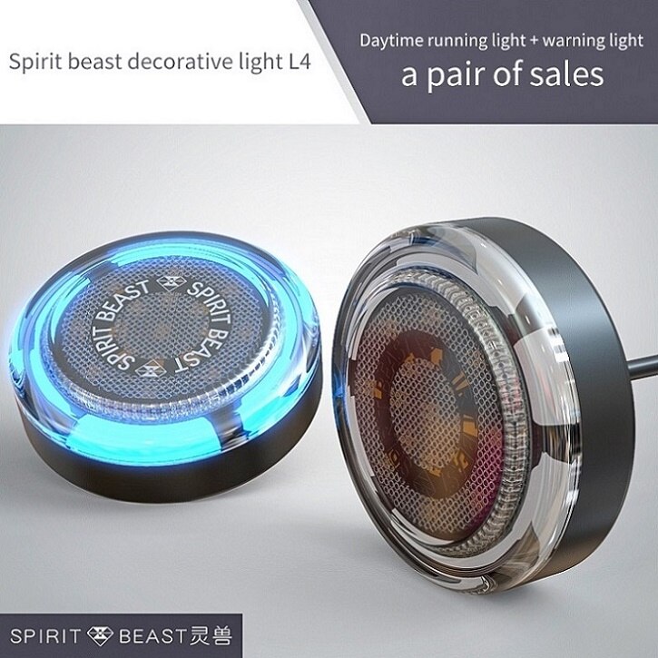 SPIRIT BEAST Motorcycle LED Lights Highlight Headl... – Grandado