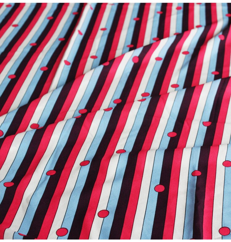 150 cm dot chiffon stof meter niet perspectief sja... – Vicedeal