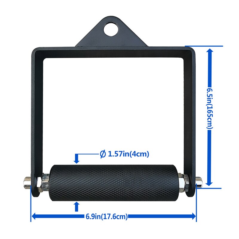 Gym Home Lat Pull Down Pulley Cable Machine Handle... – Grandado