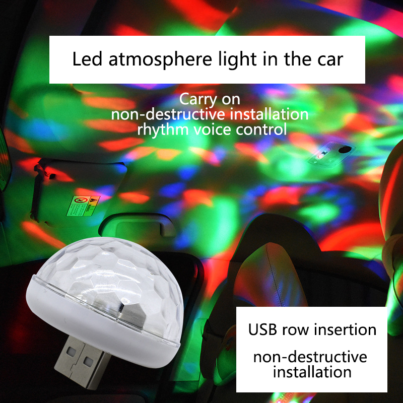 LED USB Car Air light DJ RGB micro color music con... – Vicedeal