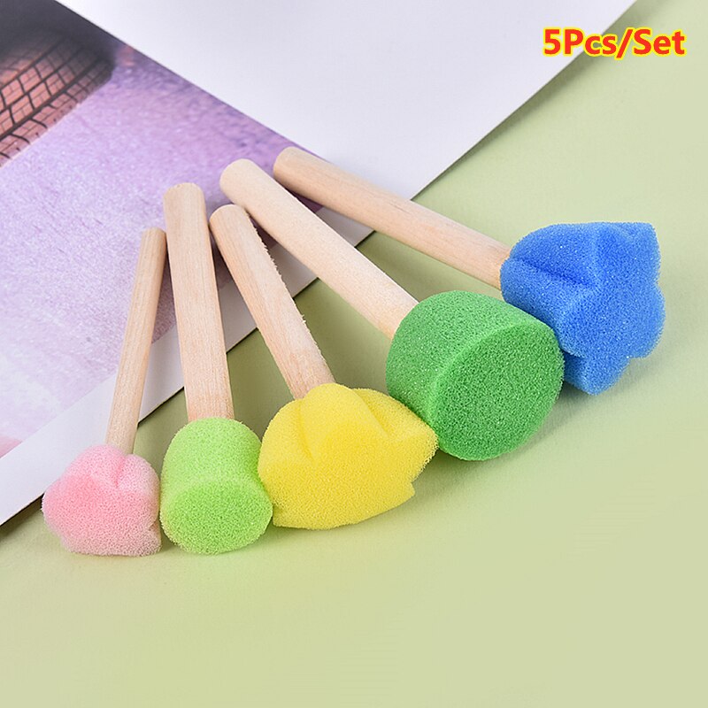Sponge Brush Plastic Handle Paint Brushes Paintbru... – Grandado