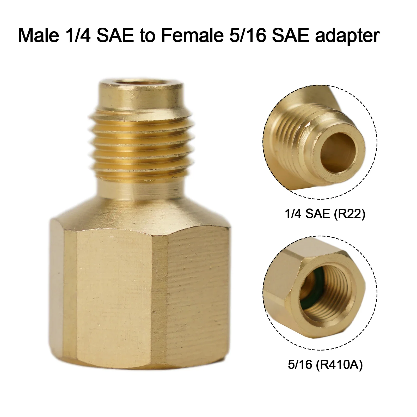 R134A R12 Car Conditioner Adapter Quick Coupling 1... – Grandado