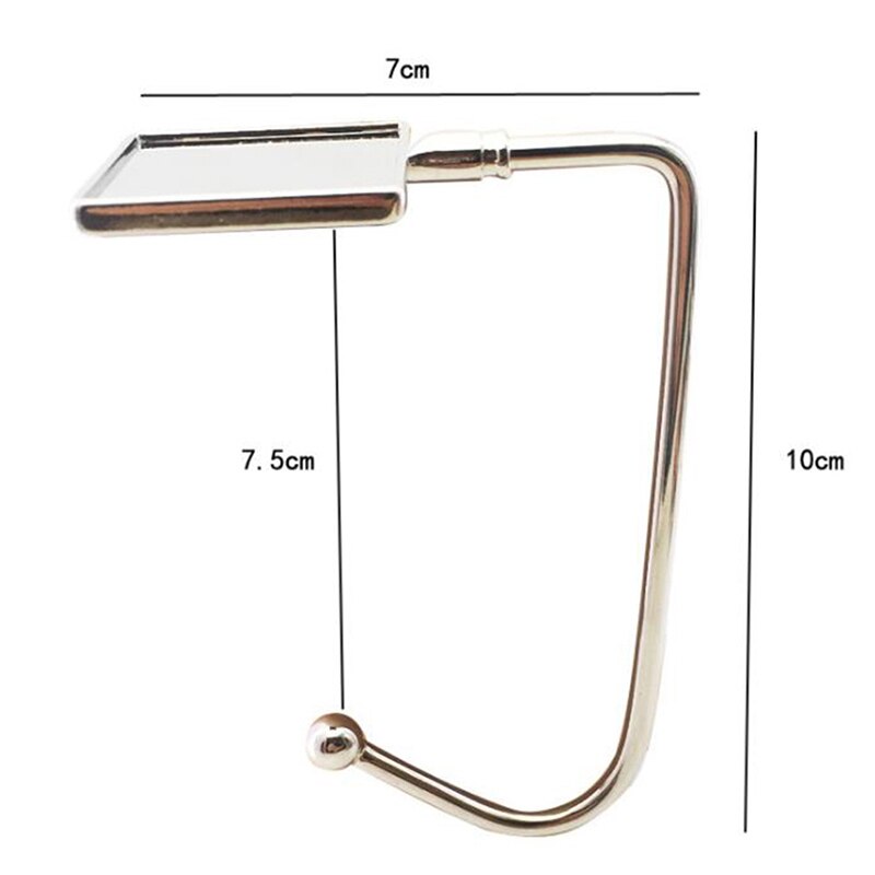 1Pc Draagbare Vierkante Metalen Hanger Haak Houder... – Grandado