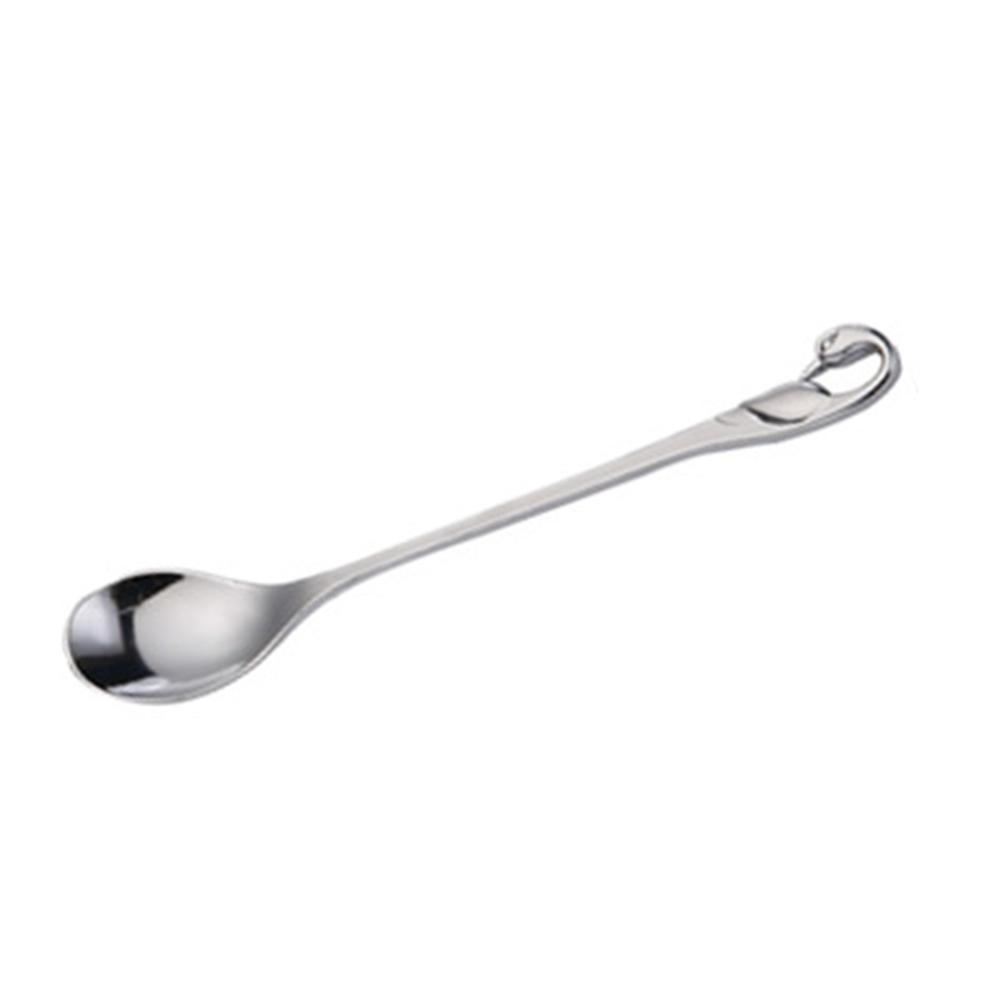 Coffee Spoon Dinnerware Scoop Fork Zinc Alloy Swan... – Vicedeal
