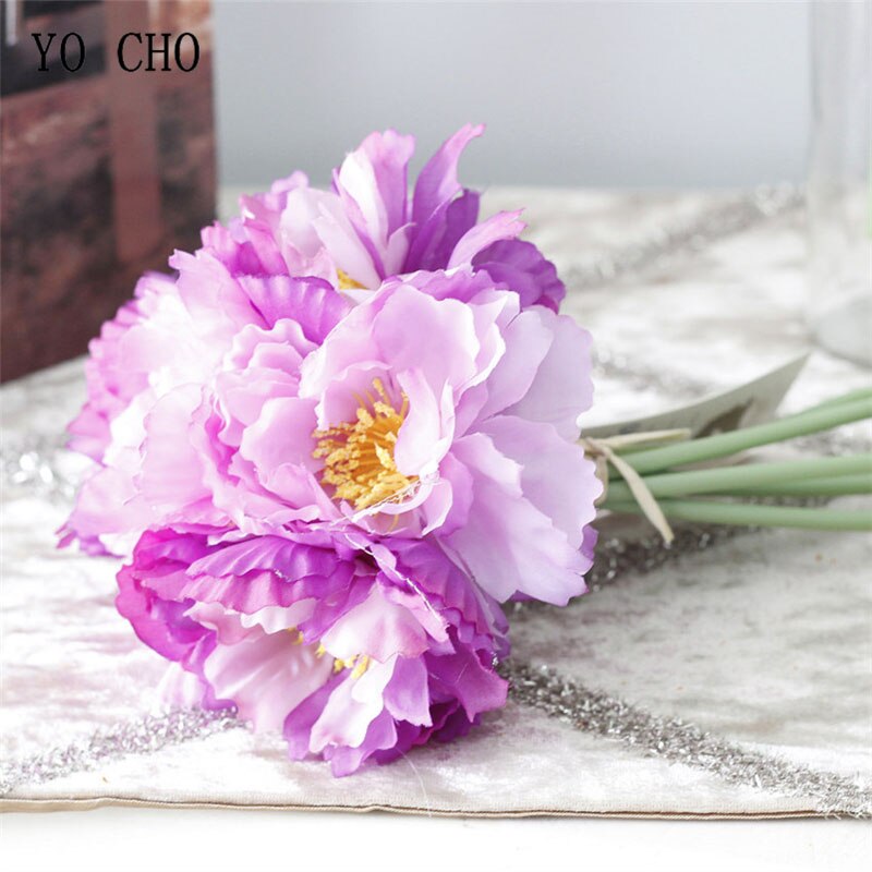 YO CHO Wedding Bouquet Bridesmaid Bunch of Flowers... – Vicedeal