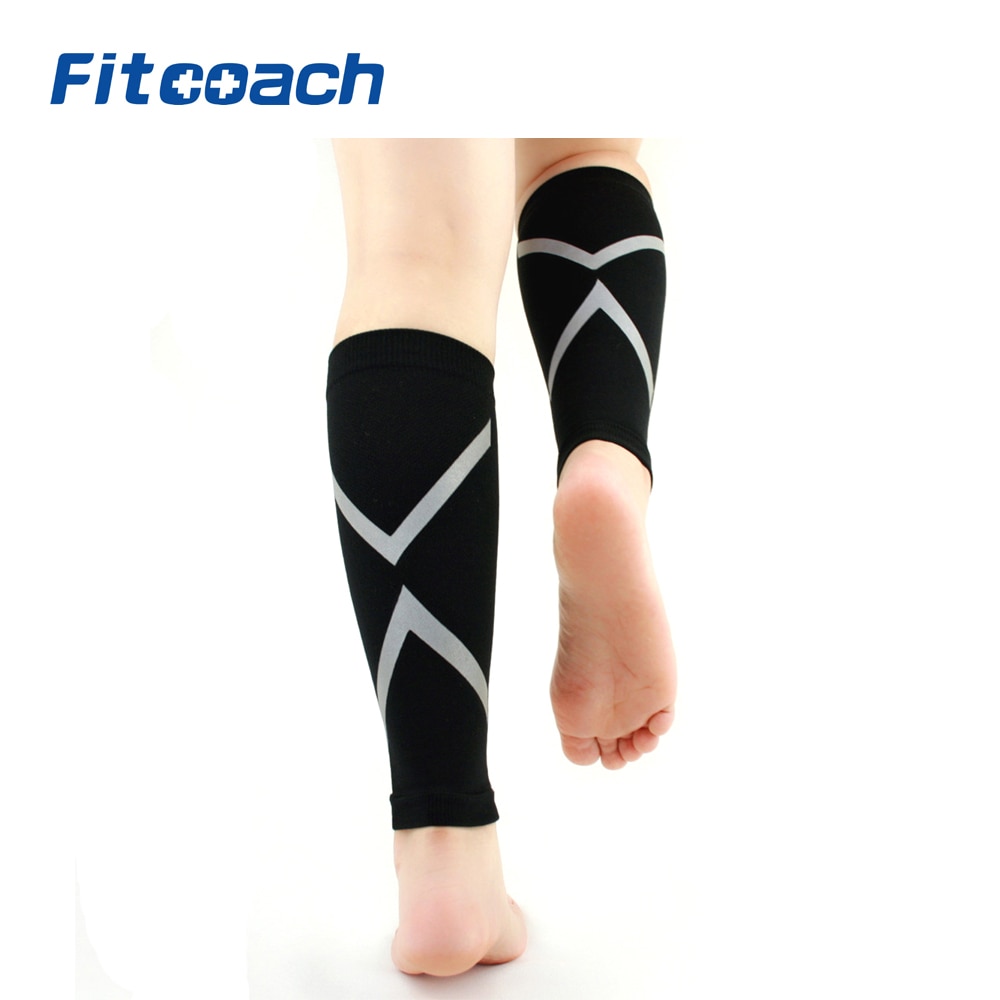 One Pair Calf Compression Sleeve, Footless Socks S... – Grandado