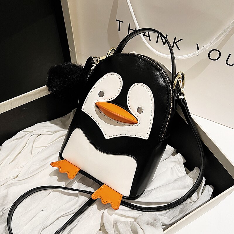 Cute Cartoon Penguin Purses and Handbags for Women... – Grandado