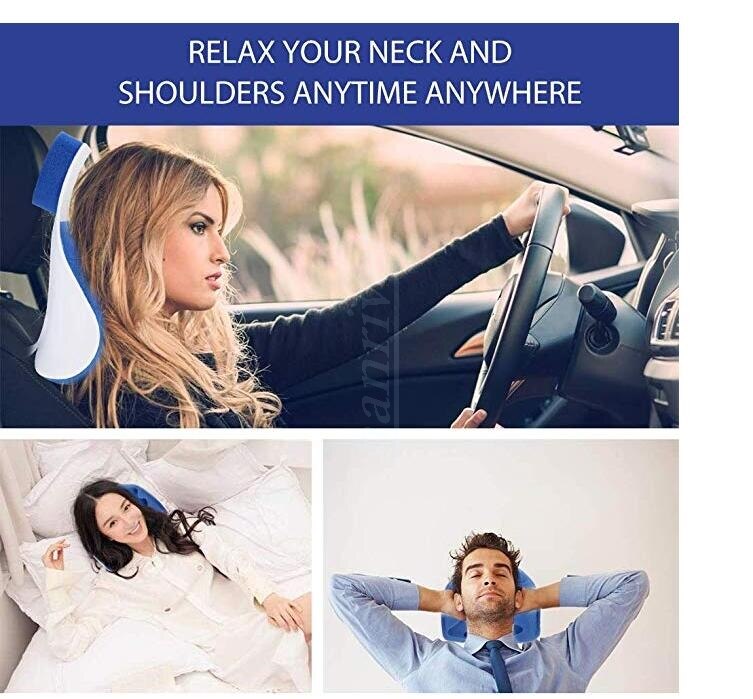 Neck shoulder relaxation Traction pillow For Ortho... – Vicedeal