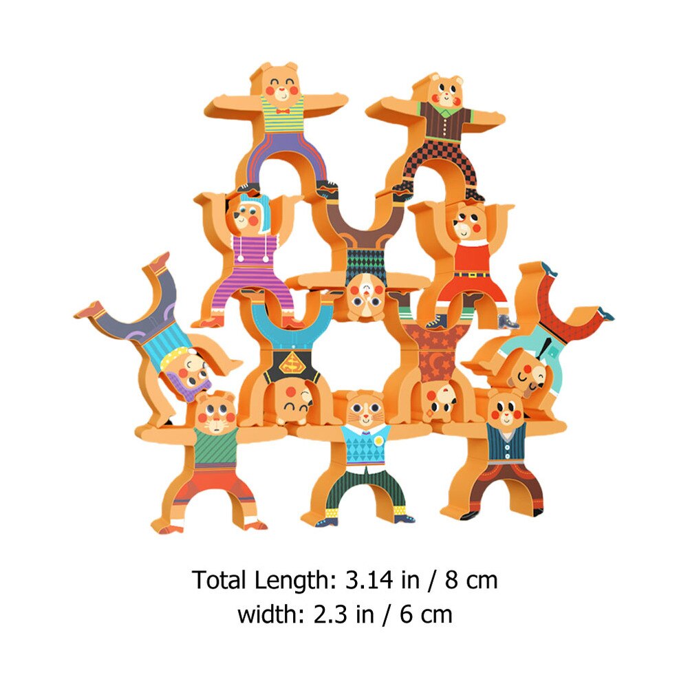 1 Set Stacking Interactive Toys Balance Game Educa... – Grandado