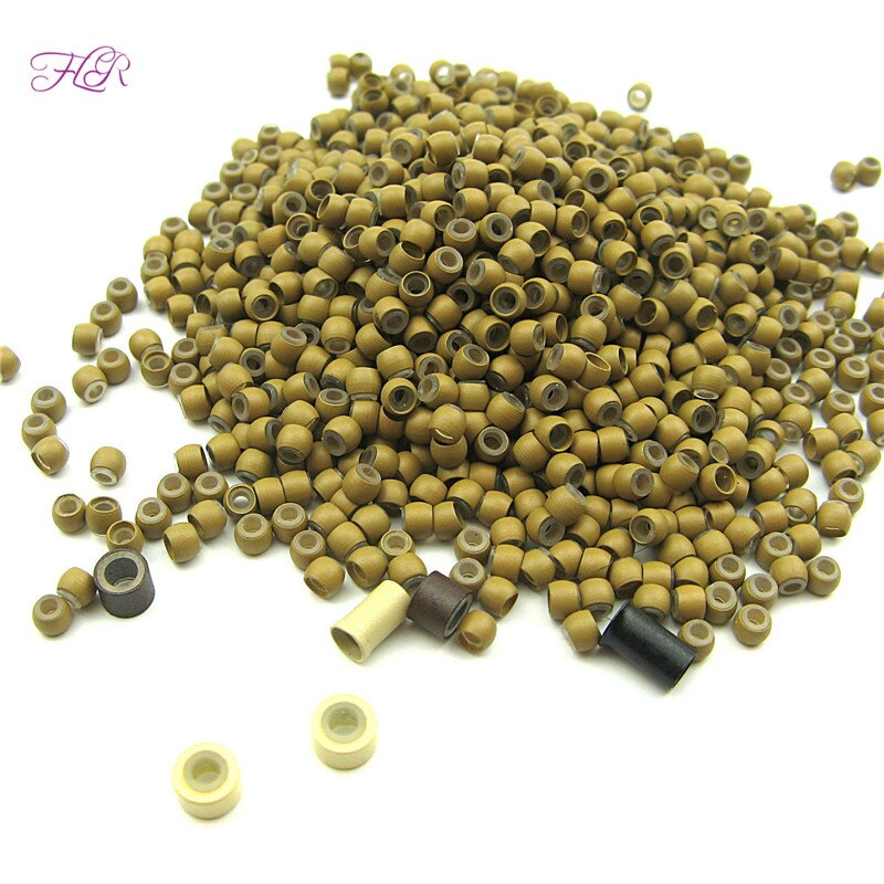 1000units Silicone Lined Nano Rings Beads For Use ... – Grandado