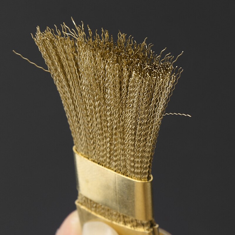 1Pc Nail Drill Bit Cleaning Brush Golden Color Por... – Grandado