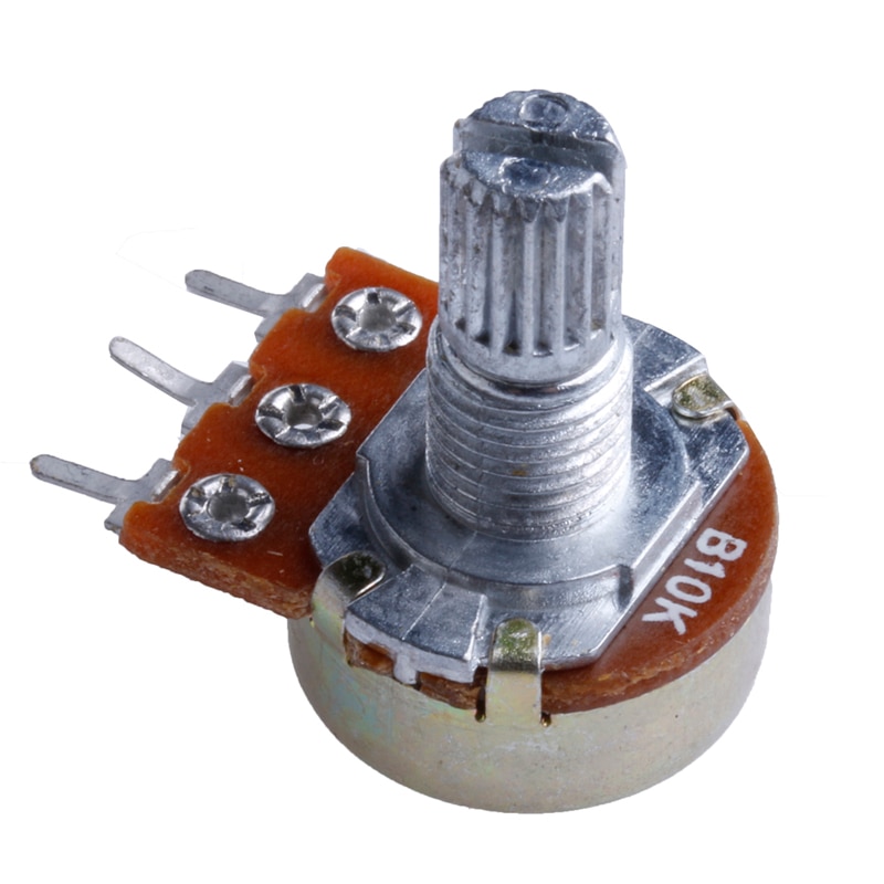5Pcs B10K Ohm Linear Taper Rotary Potentiometer Pa... – Grandado