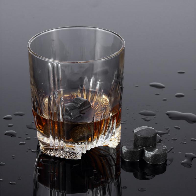 9CS/Set Whiskey Stones Sipping Natural Ice Cube Wi... – Grandado