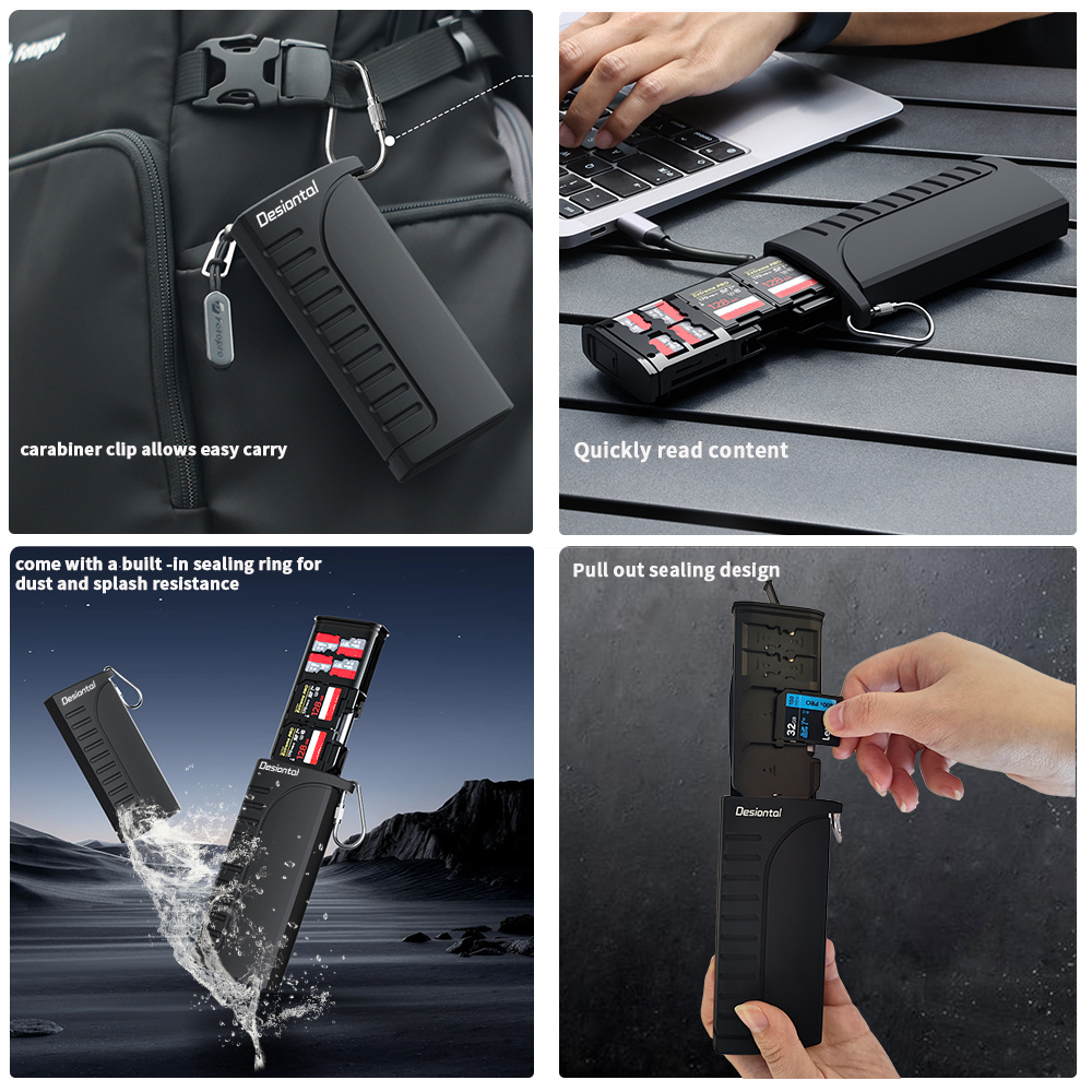 Desiontale Geheugenkaartlezer Geval, Sim/Sd/Tf, Hi... – LovingPrices