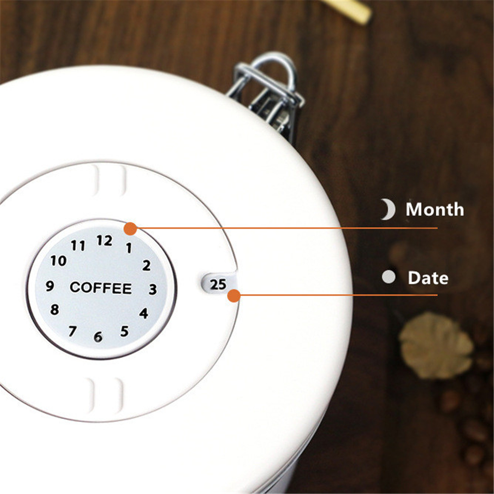 Coffee Bean Storage Can 1.5L Airtight Canister Mul... – Grandado