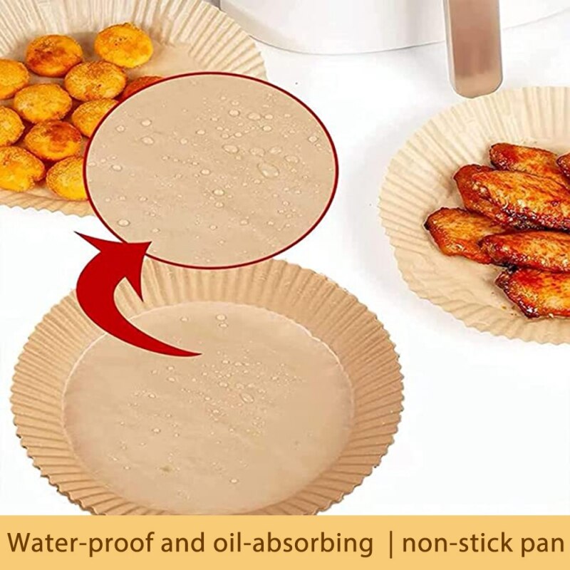 30/50/100Pcs Paper Tray for Air Fryer Accessories ... – Grandado