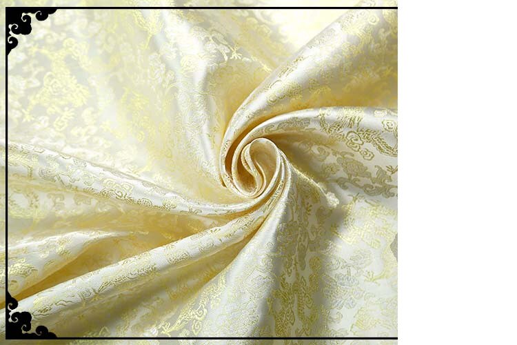 90 cm * 100 cm Brokaat stof kostuum COS kimono che... – Vicedeal