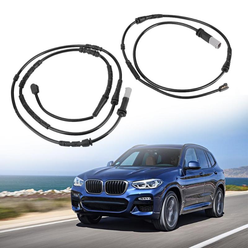 1 Set Front + Rear Wheel Brake Pad Wear Sensor Set... – Grandado