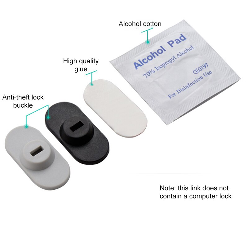 POM Portable Laptop Tablet Anti-Theft Round Lock K... – Grandado