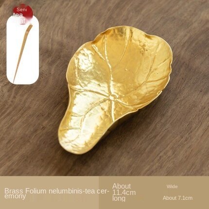 Japanese-Style Copper Tea Spoon Caddy Spoon Handma... – Grandado