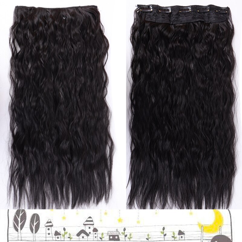 LVHAN Long Clips in Hair Extension Synthetic Natur... – Grandado