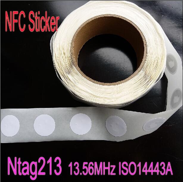 50 stks Ntag213 NFC Tag Sticker 13.56 MHz ISO14443... – Grandado 50 stks Ntag213 NFC Tag Sticker 13.56 MHz ISO14443... – Grandado