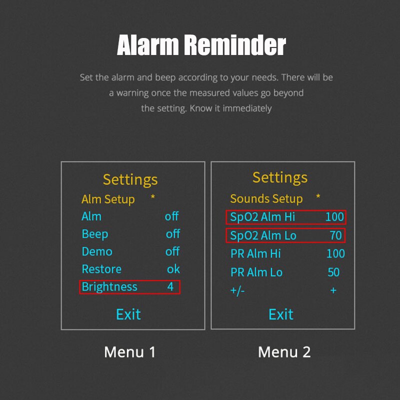 Pulse Oximeter Family Oximeters Saturation Rate Mo... – Vicedeal