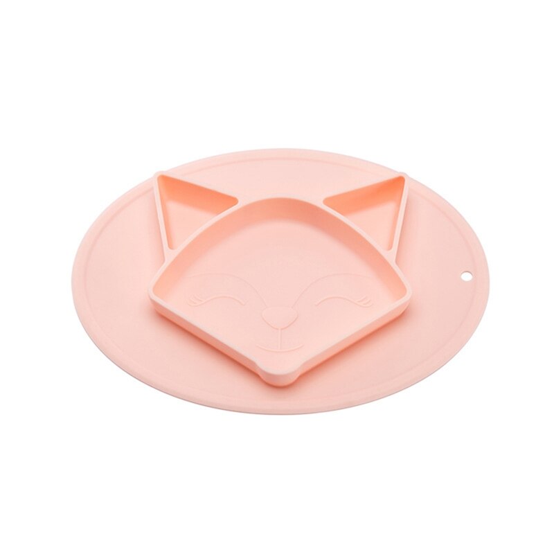 Baby Silicone Dinner Plate, Children's Integra... – Grandado